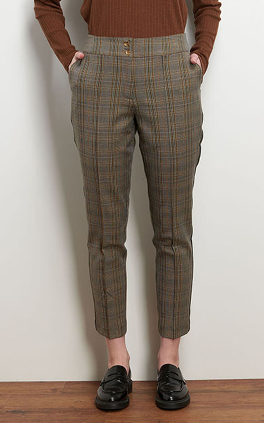 Check Mate Pant – Zebrano | Designer Clothing NZ