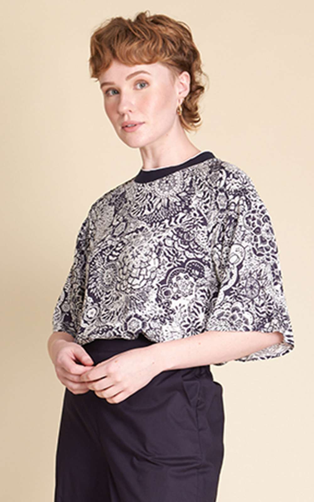 Rock The Smock Top – Zebrano | Designer Clothing NZ