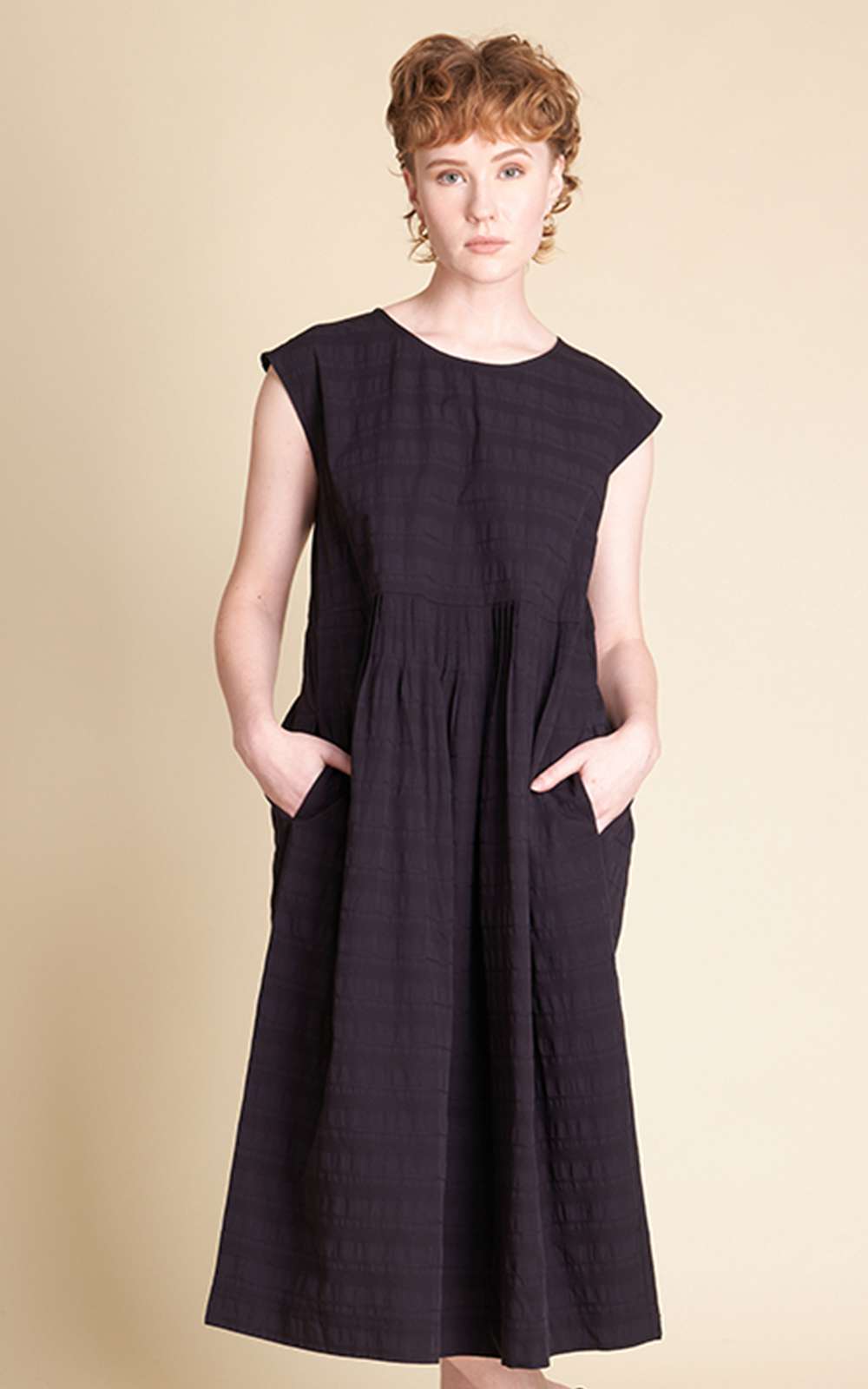 Stitch Craft Dress – Zebrano | Designer Clothing NZ