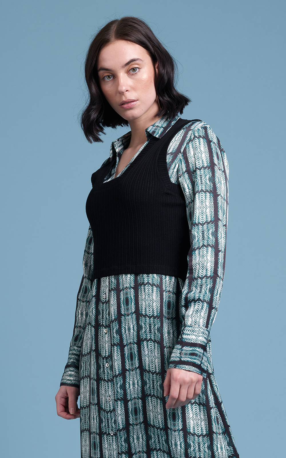 Micro Vest – Zebrano | Designer Clothing NZ