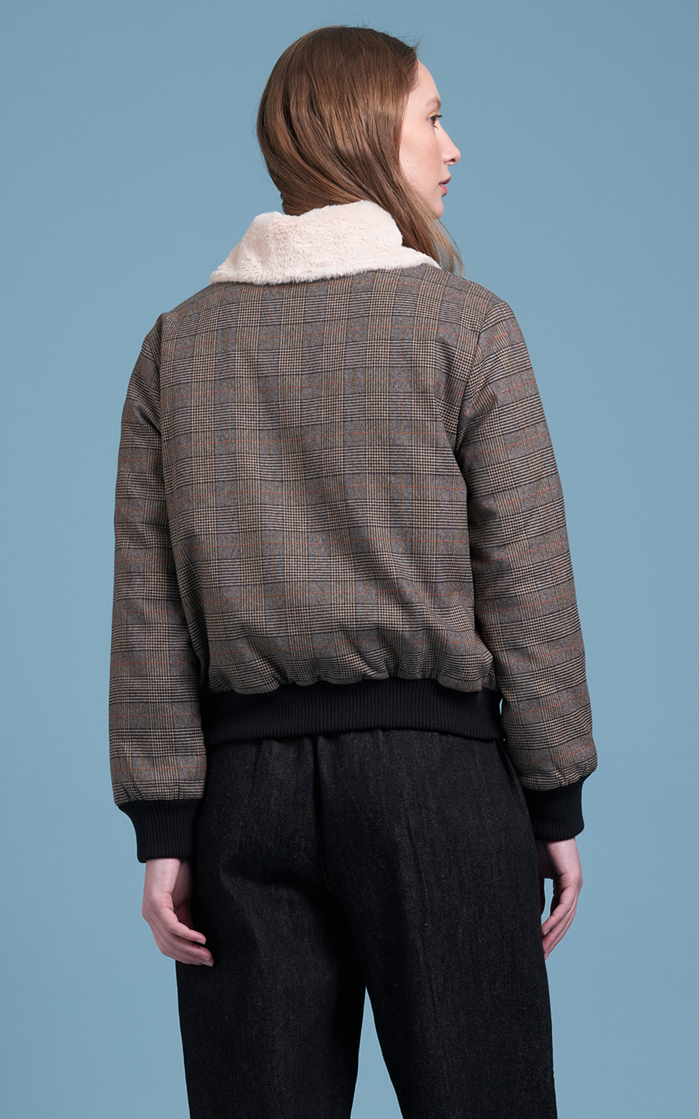 Fur Sure Jacket – Zebrano | Designer Clothing NZ