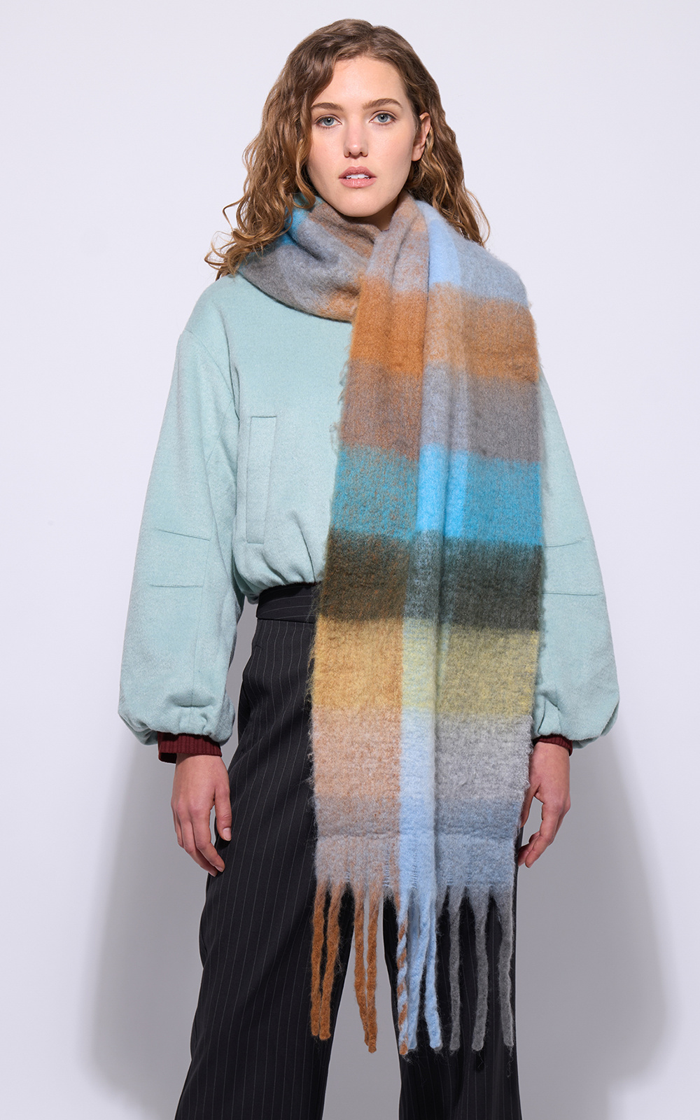 Jumbo Scarf – Zebrano | Designer Clothing NZ