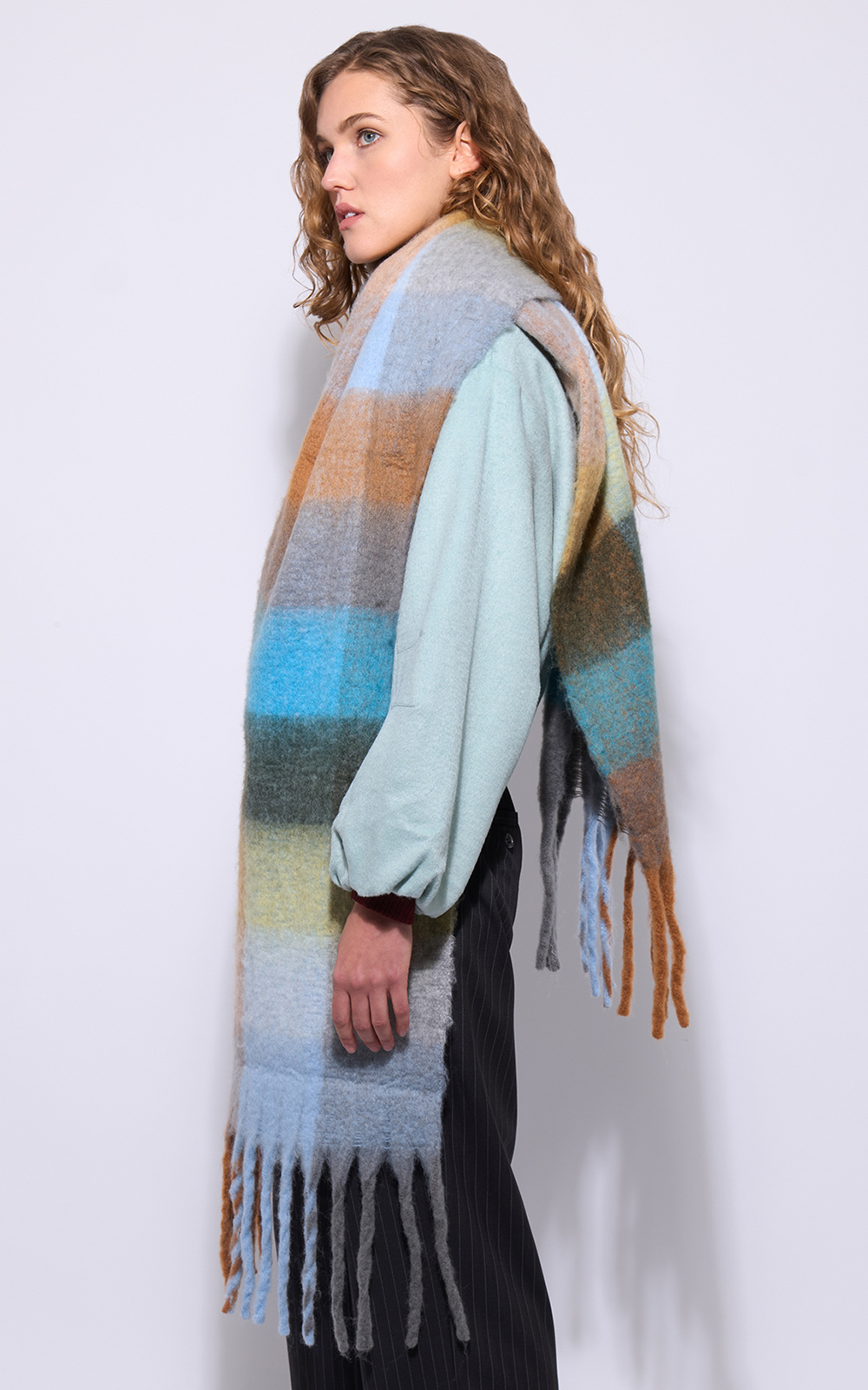 Jumbo Scarf – Zebrano | Designer Clothing NZ