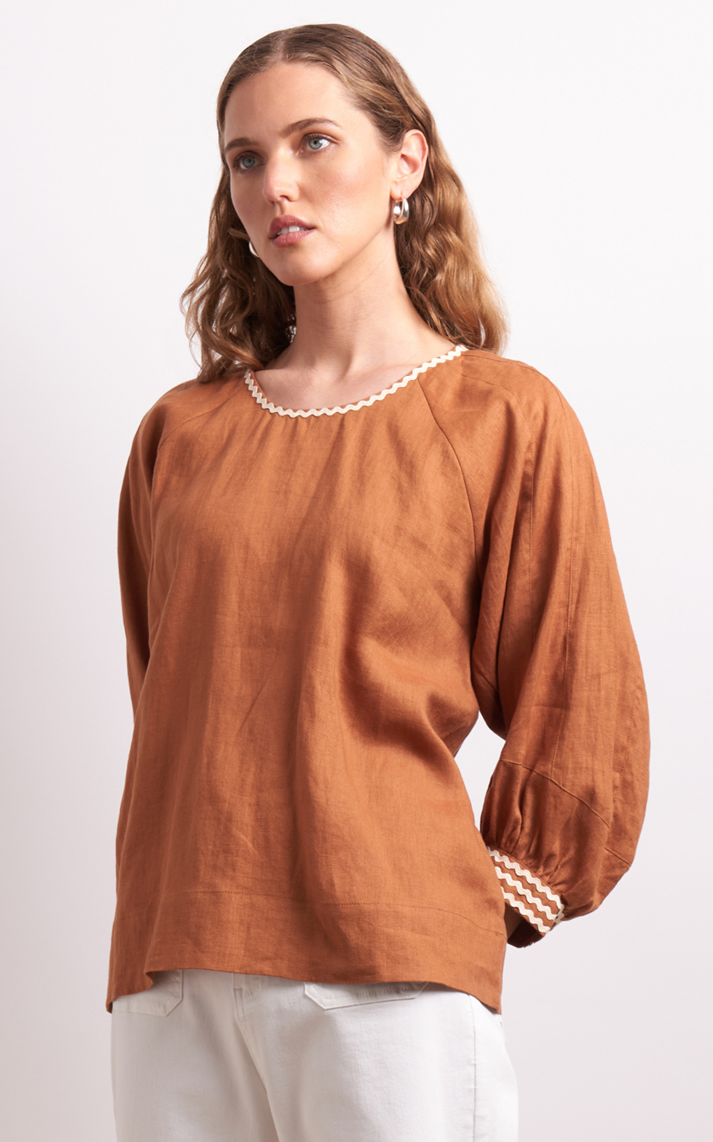 Ric Rac Top – Zebrano | Designer Clothing NZ