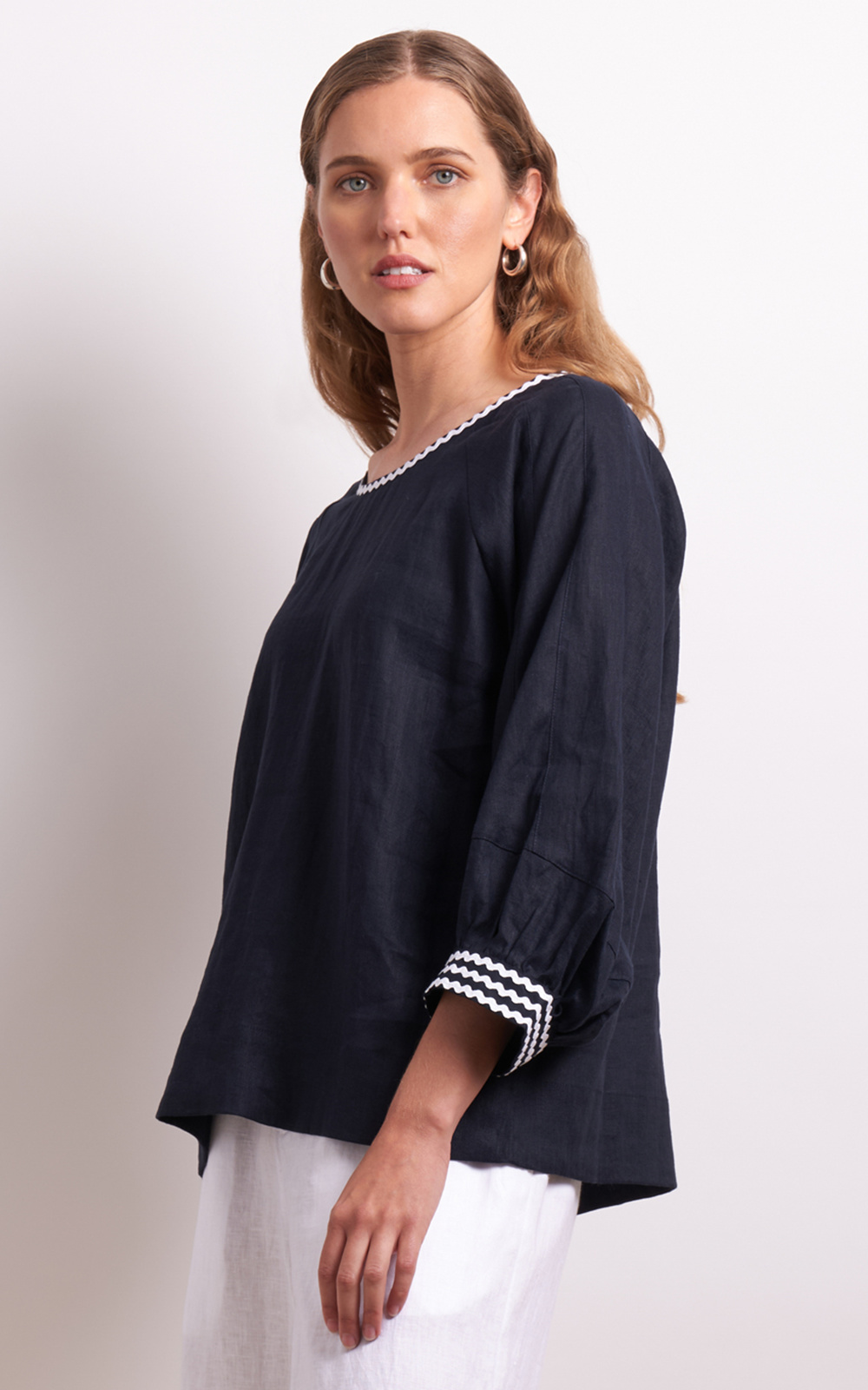 Ric Rac Top – Zebrano | Designer Clothing NZ