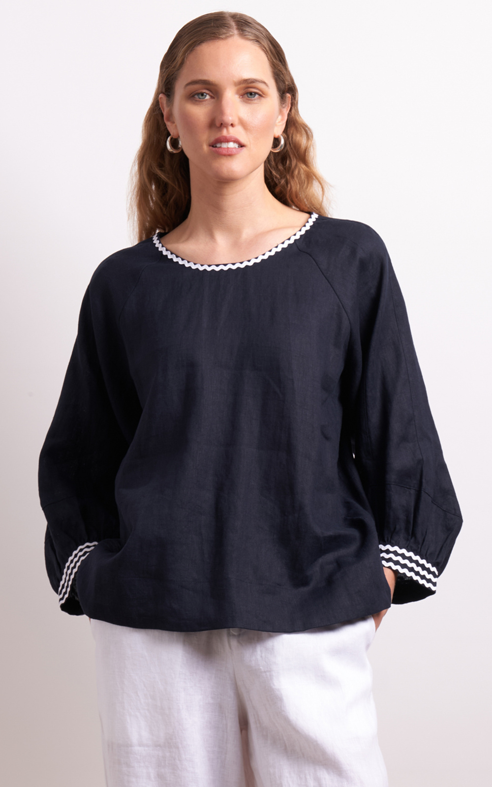 Ric Rac Top – Zebrano | Designer Clothing NZ