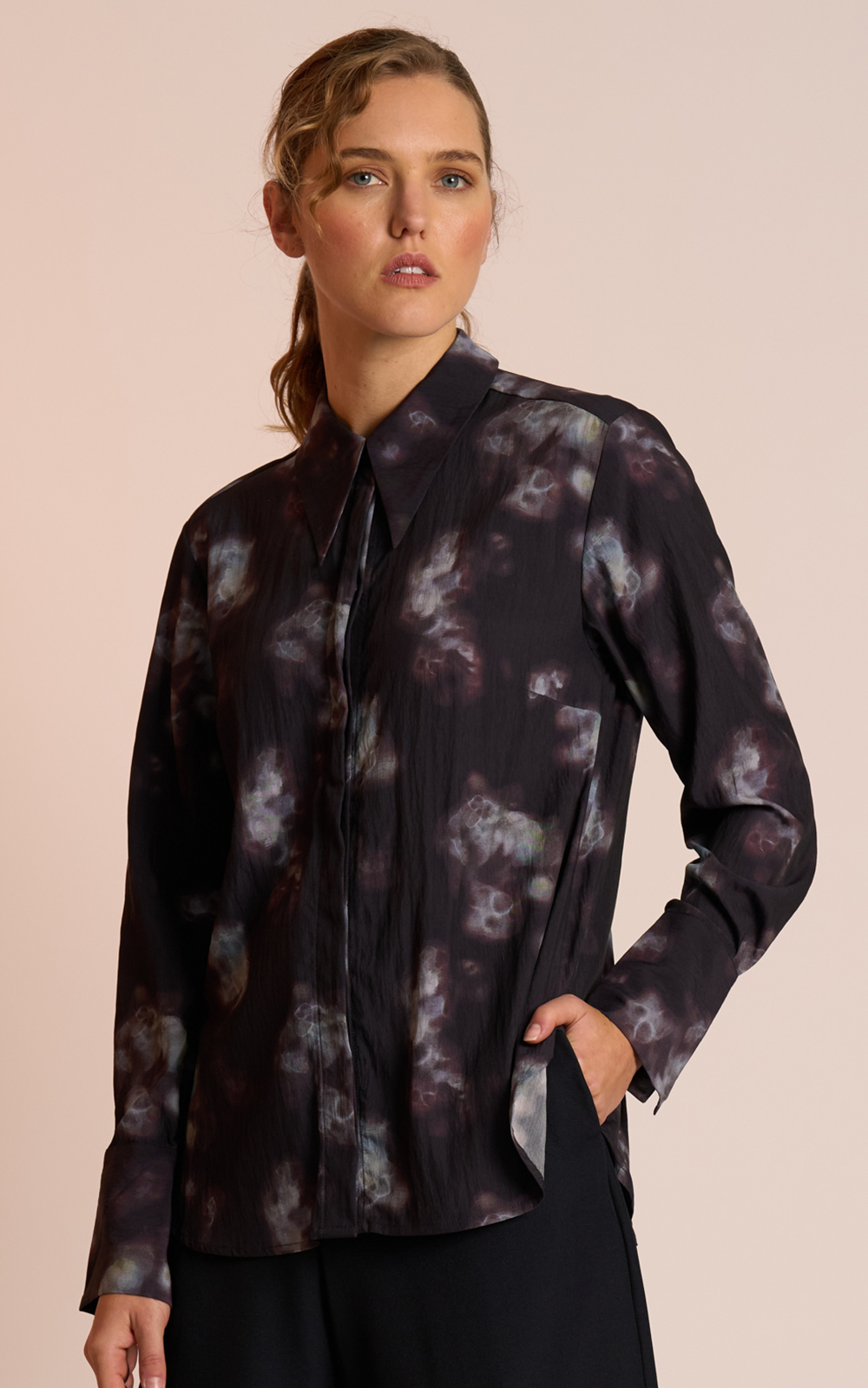 Luna Shirt – Zebrano | Designer Clothing NZ