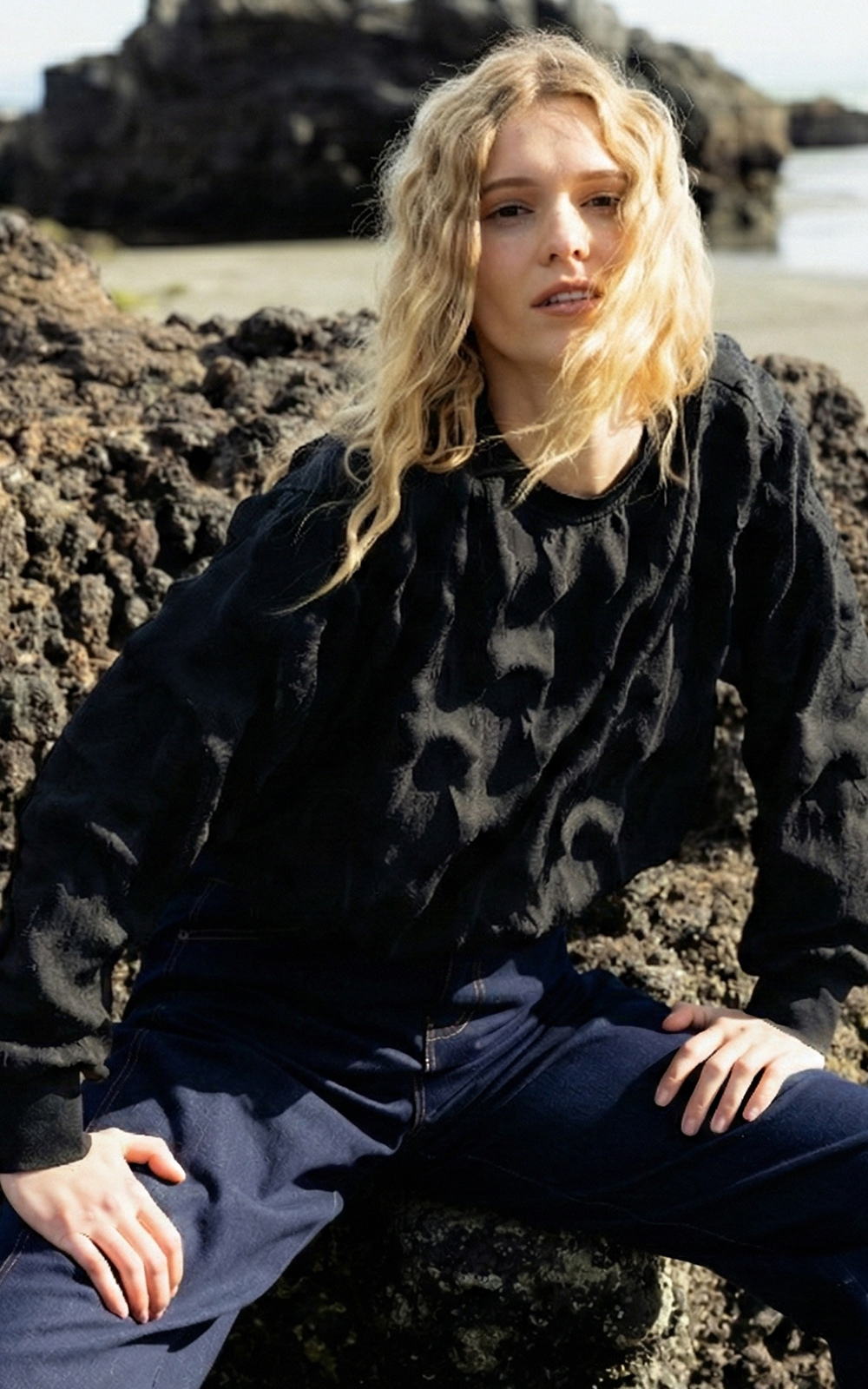 Bubble Top – Zebrano | Designer Clothing NZ