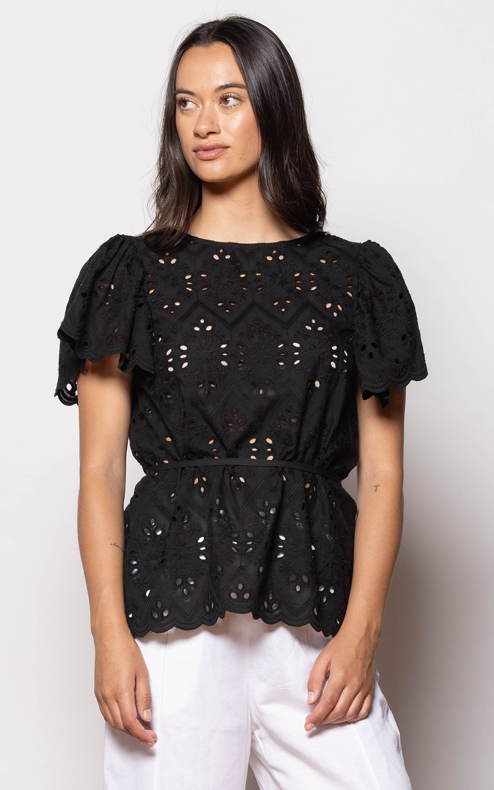 Flora Top – Zebrano | Designer Clothing NZ