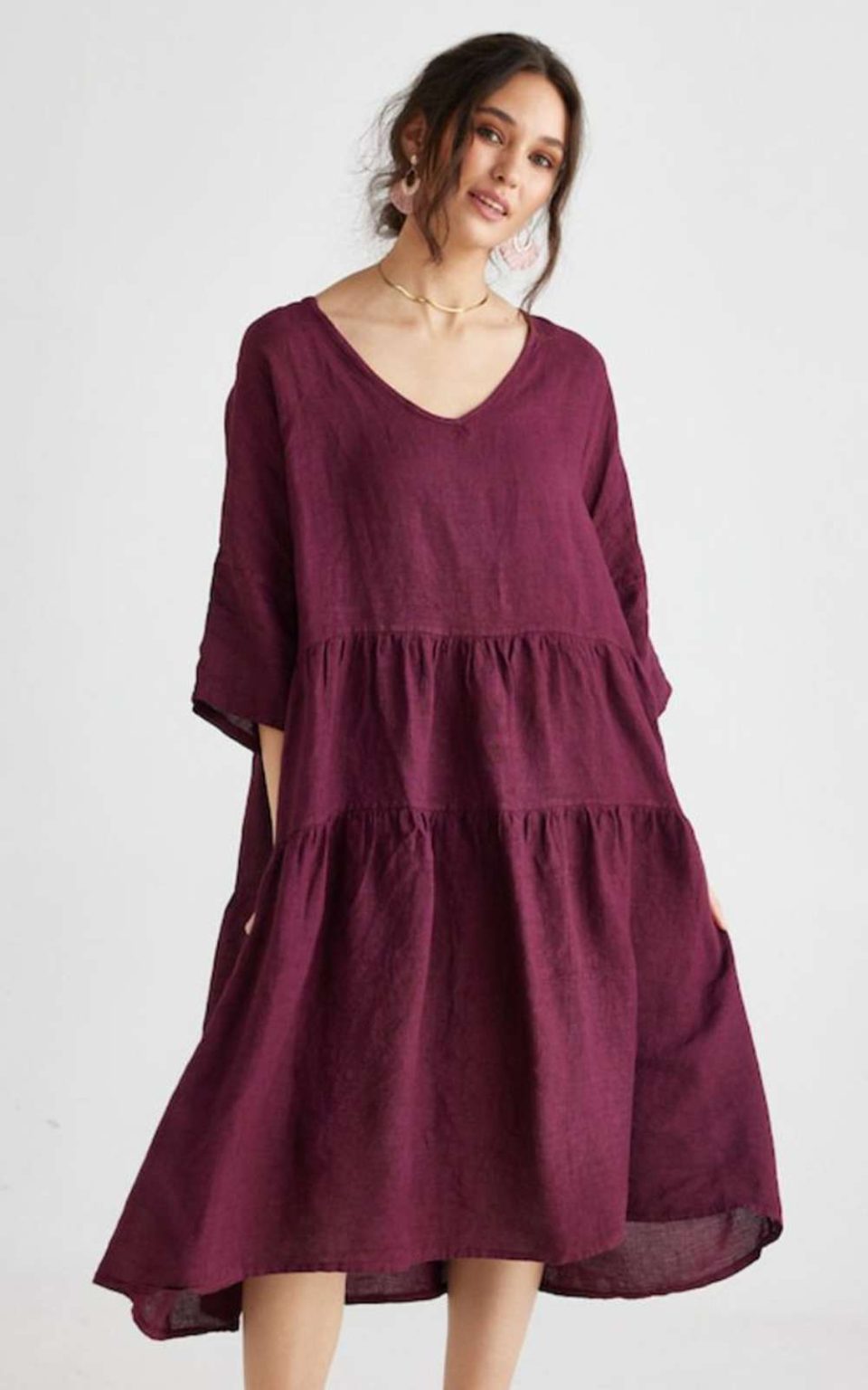 Stella Dress – Zebrano | Designer Clothing NZ