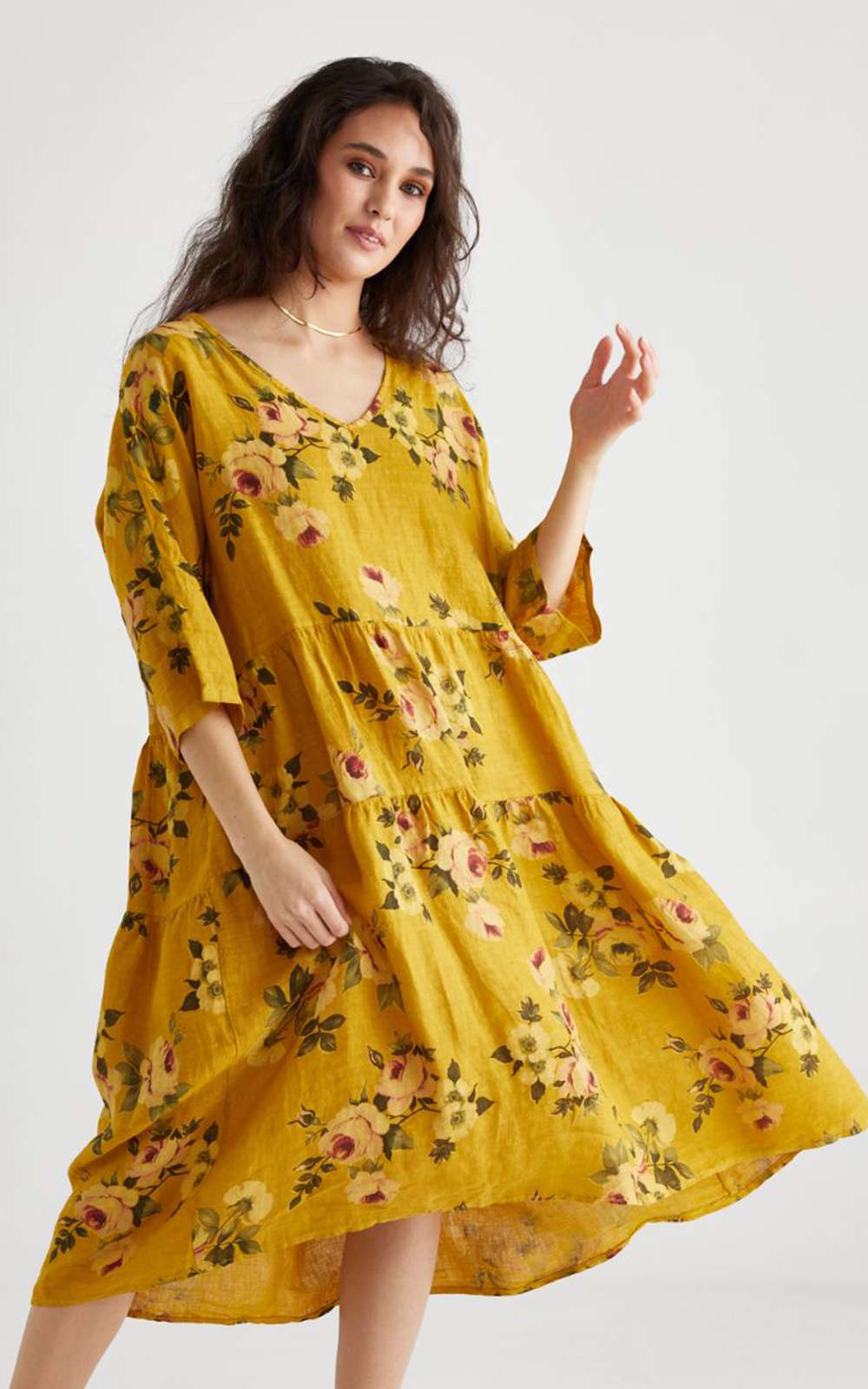 Stella Floral Dress – Zebrano | Designer Clothing NZ