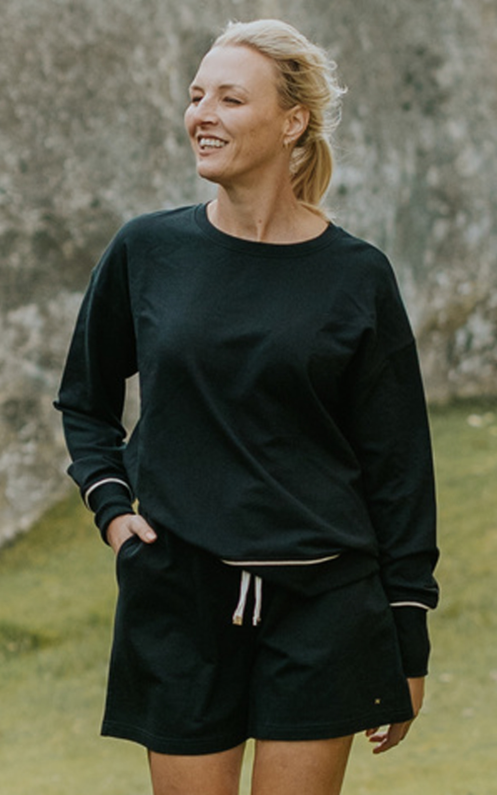 Suzy Sweater – Zebrano | Designer Clothing NZ