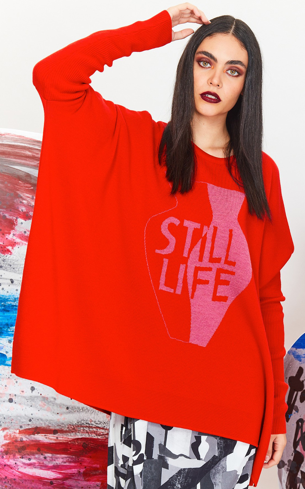 Still Life Jumper – Zebrano | Designer Clothing NZ