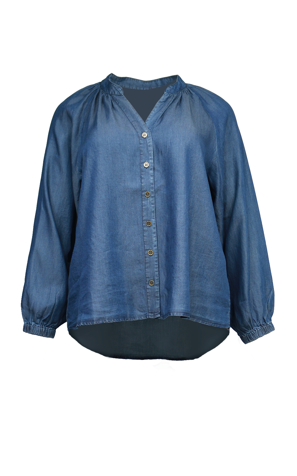 Kitty Tencel Top – Zebrano | Designer Clothing NZ