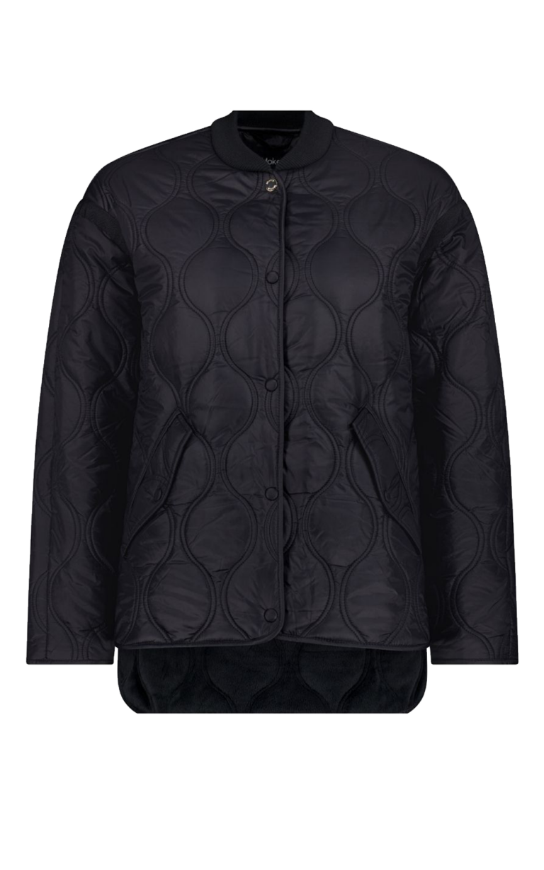 Talei Quilt Bomber – Zebrano | Designer Clothing NZ