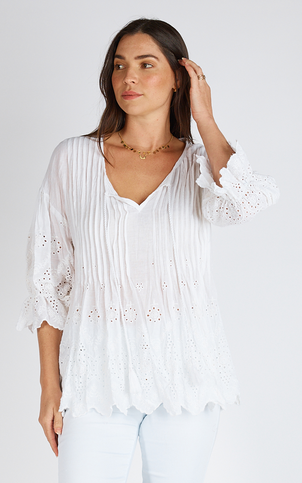 Taylor Top – Zebrano | Designer Clothing NZ