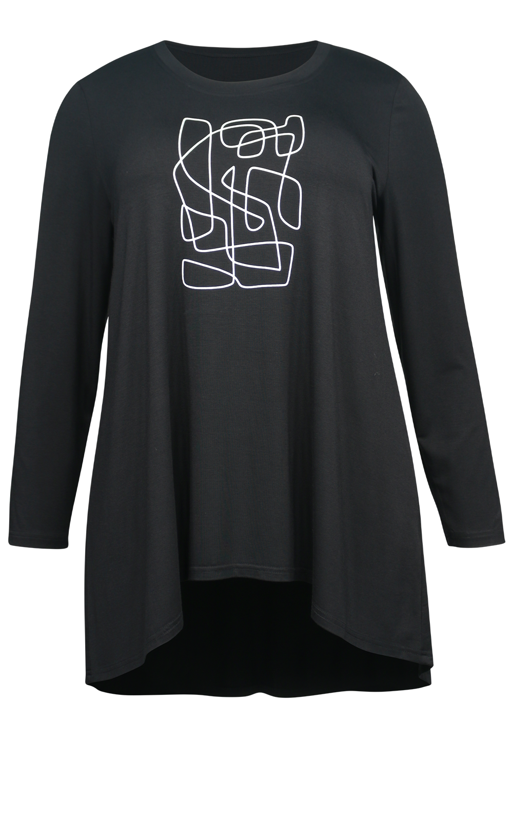 Florrence Abstract Print Top – Zebrano | Designer Clothing NZ