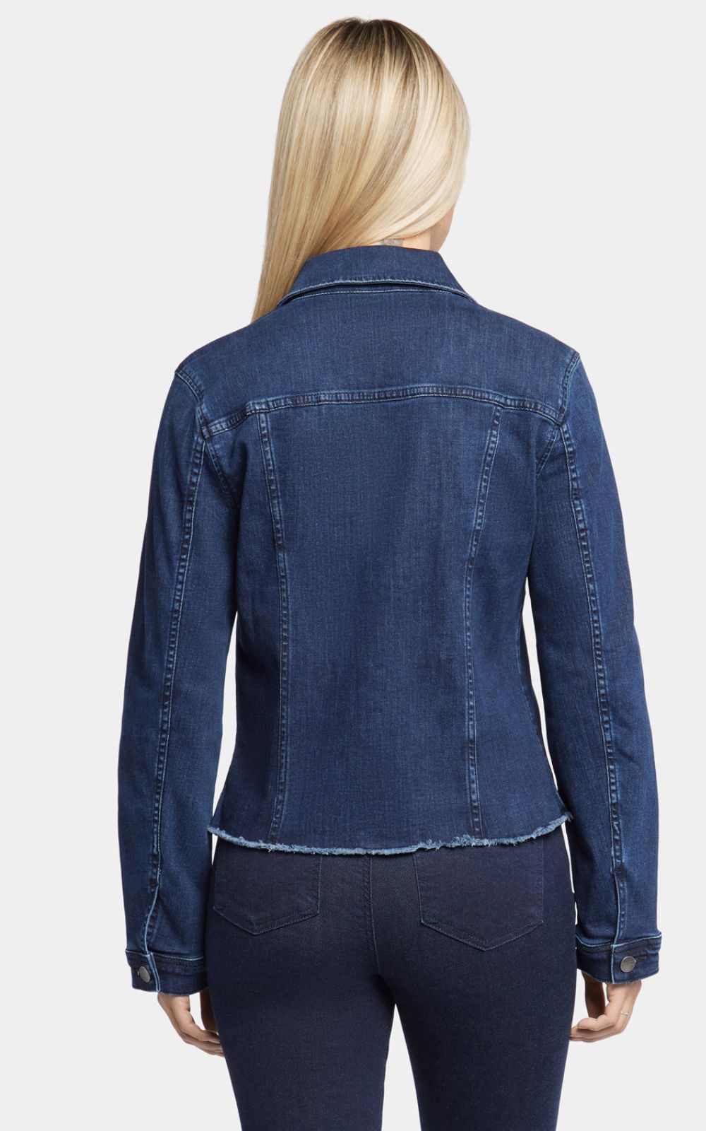 Womens Frayed Hem Denim Jacket – Zebrano | Designer Clothing NZ