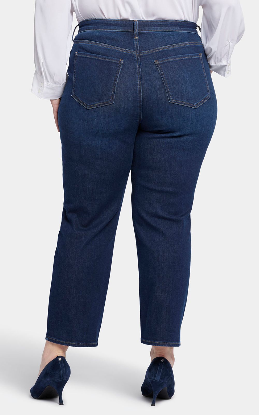 Womens Bailey Relaxed Straight Ankle Square Pockets – Zebrano ...