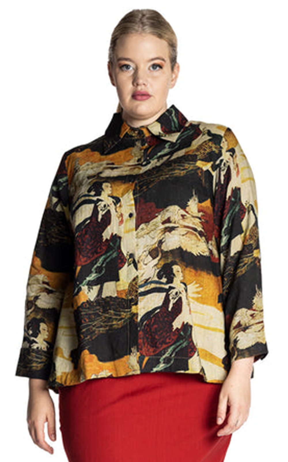 Geisha And Swans Coda Jacket – Zebrano | Designer Clothing NZ
