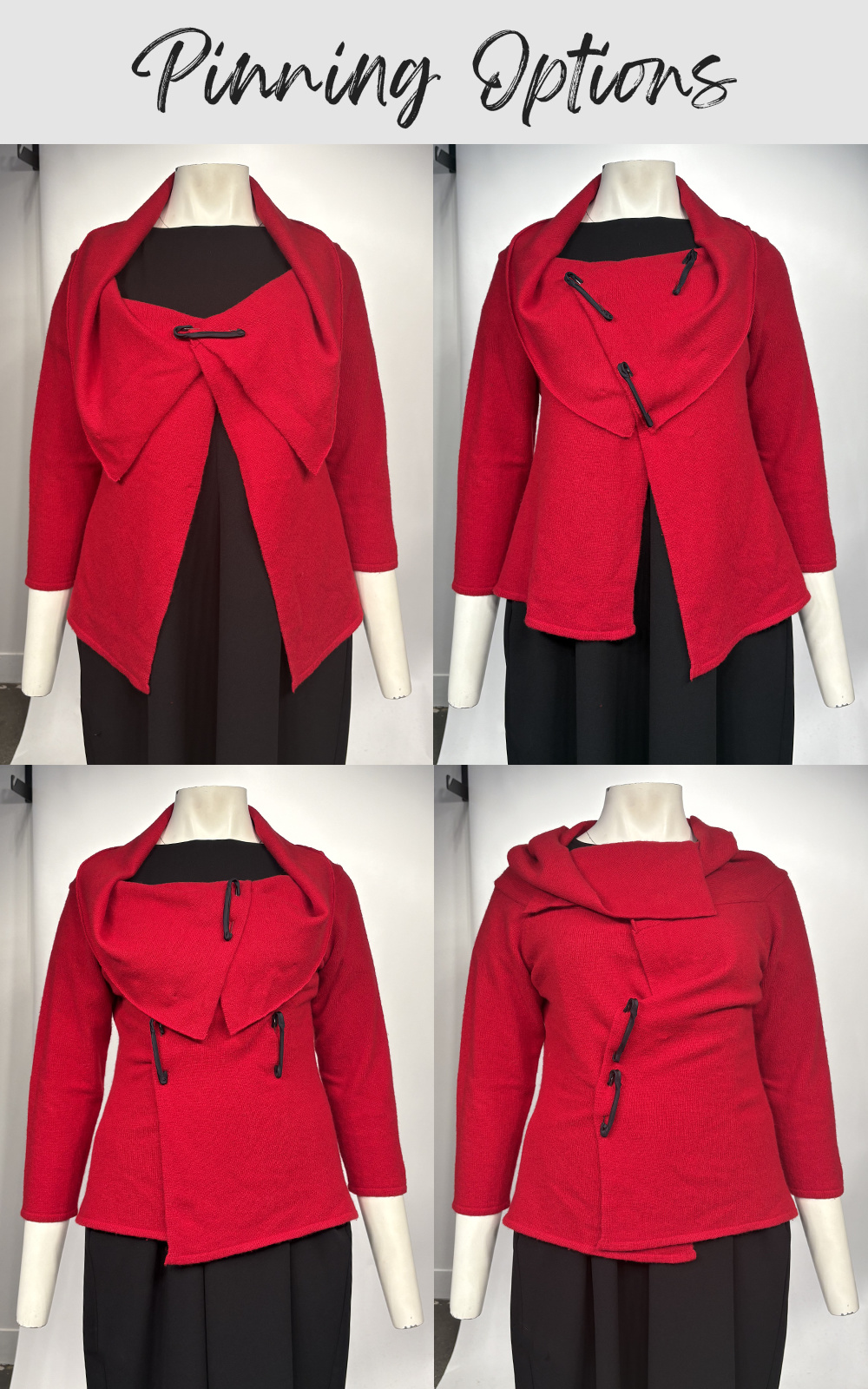 Felt Collar Cardigan – Zebrano | Designer Clothing NZ