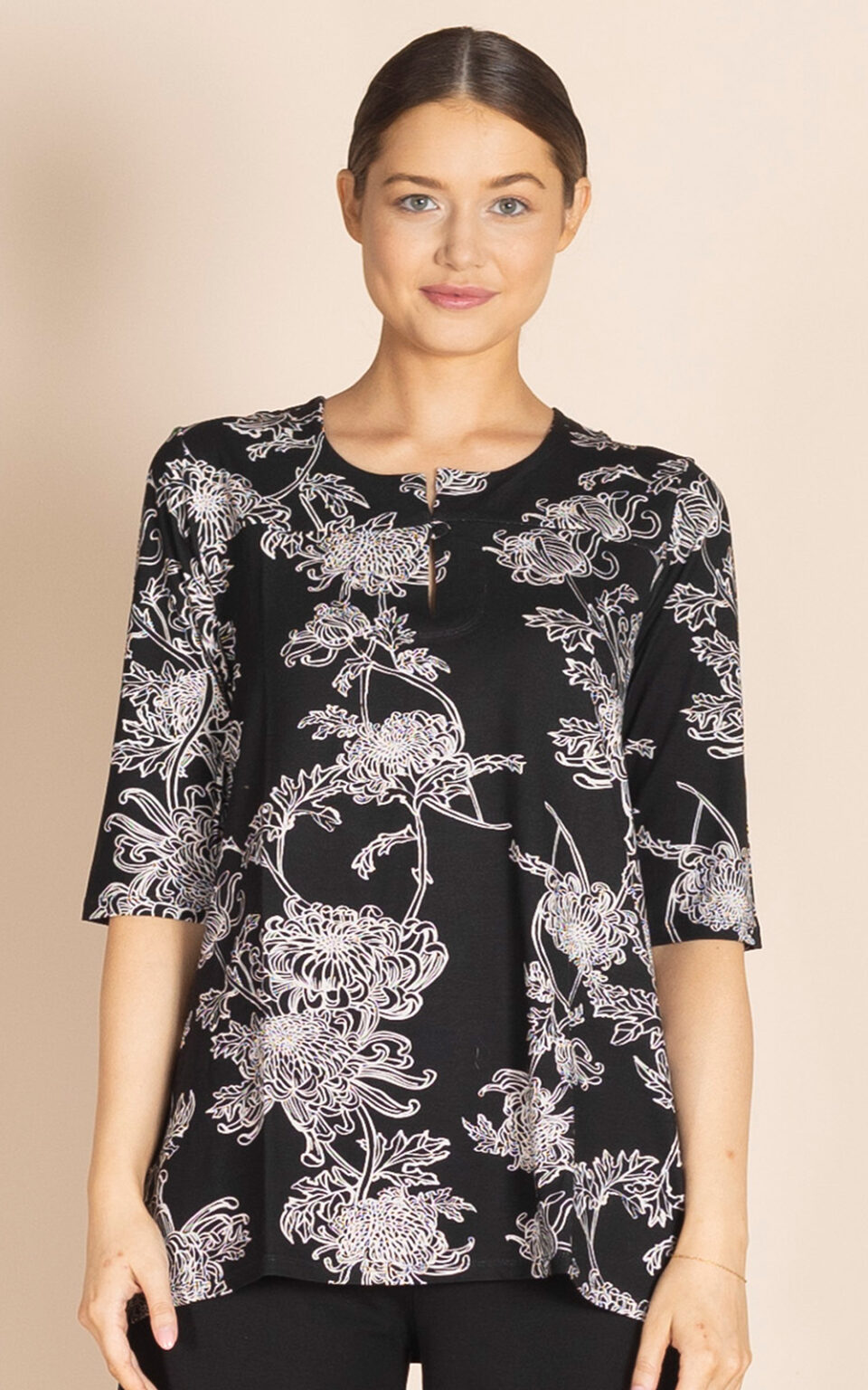 Fillagree Verity Tee – Zebrano | Designer Clothing NZ