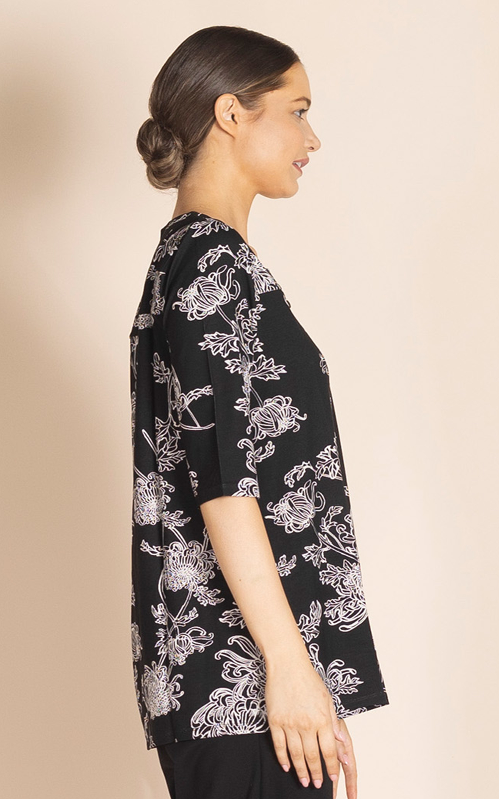 Fillagree Verity Tee – Zebrano | Designer Clothing NZ