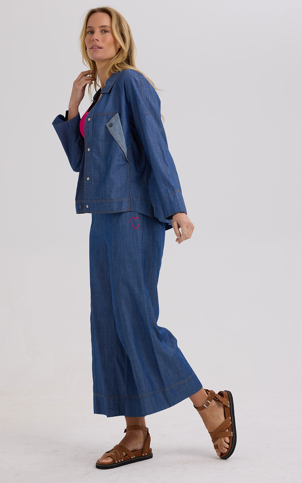 Denim Pant – Zebrano | Designer Clothing NZ