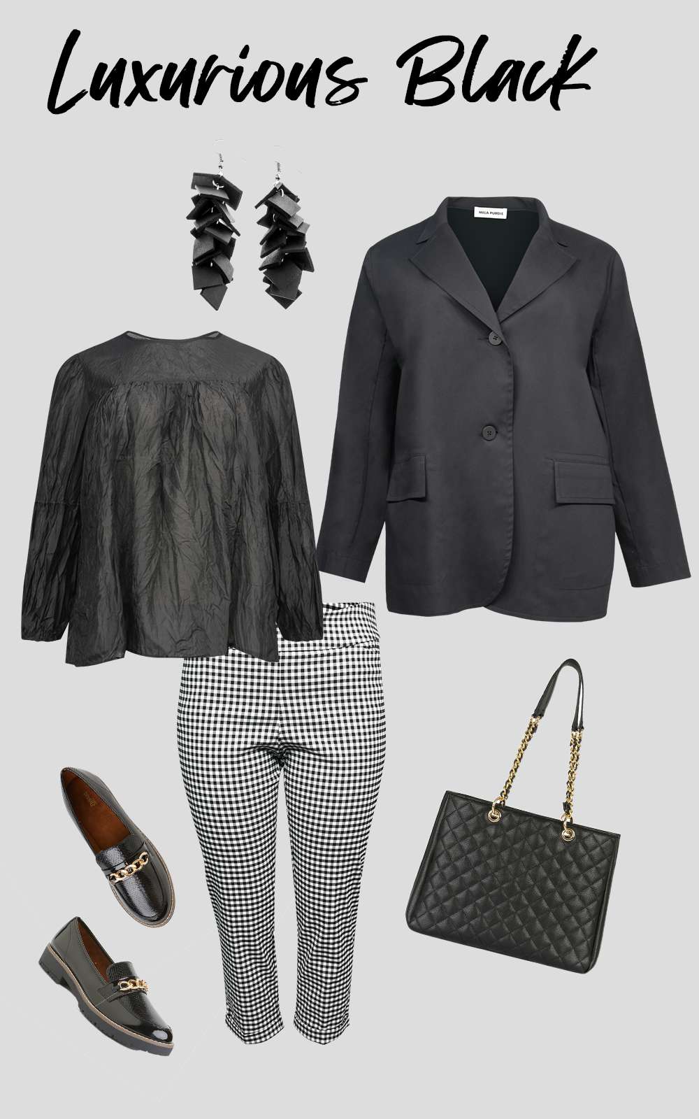 Luxurious Black – Zebrano | Designer Clothing NZ