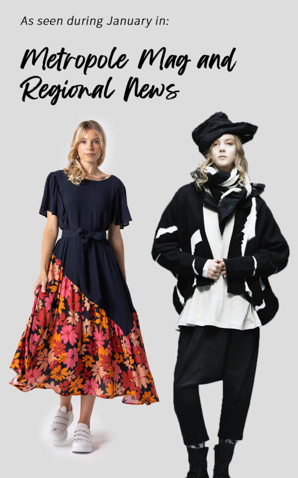 Verve & Metropole Magazine – January – Zebrano | Designer Clothing NZ