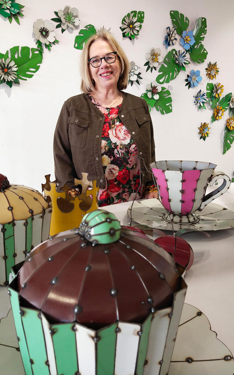 Susan @ Soul Gallery MetcALfe Exhibition – Zebrano | Designer Clothing NZ