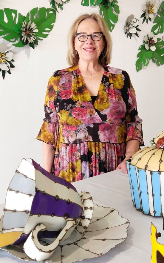 Susan @ Soul Gallery MetcALfe Exhibition – Zebrano | Designer Clothing NZ