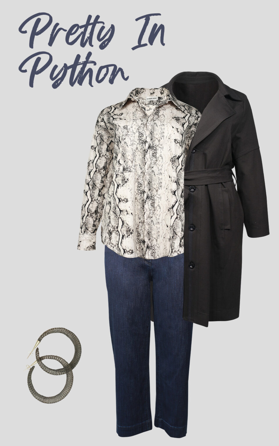 Pretty In Python – Zebrano | Designer Clothing NZ